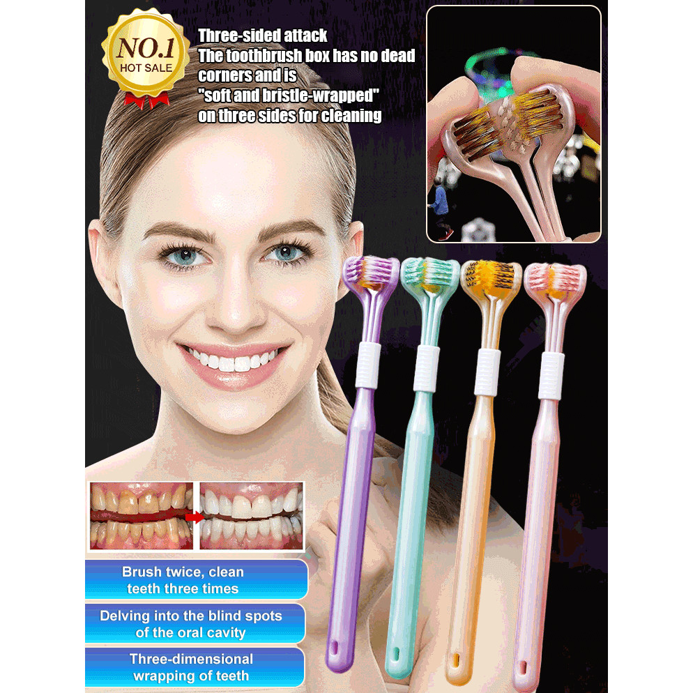 Light Luxury Soft Bristle Toothbrush Family Pack | Shopee Philippines