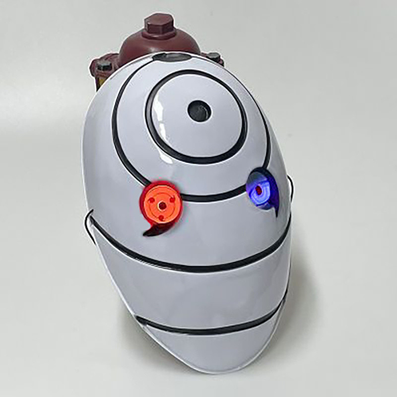 Glowing Sharingan Naruto Cosplay Uchiha Madara Obito White Mask ...