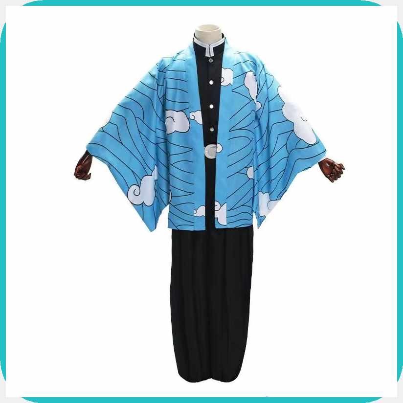 Demon(A)Slayer)W+Kimetsu;n&no`y&Yaiba`o&cosplay{Tj'Costume{NE'Urokodaki ...