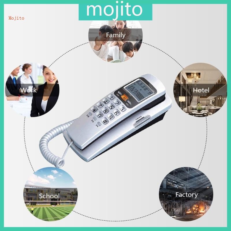 Mojito Landline Phone with FSK DTMF Caller Interference Resistant Home ...
