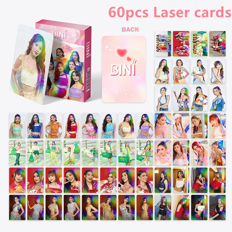 10-124pcs bini SB19 I Feel Good PANTROPIKO Photocard Stickers CHERRY ON ...
