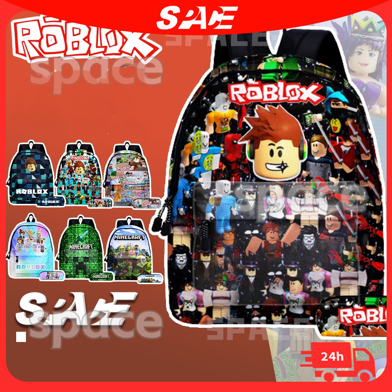 ROBLOX School Bag backpack Pencil Case for School Supplies aesthetic ...