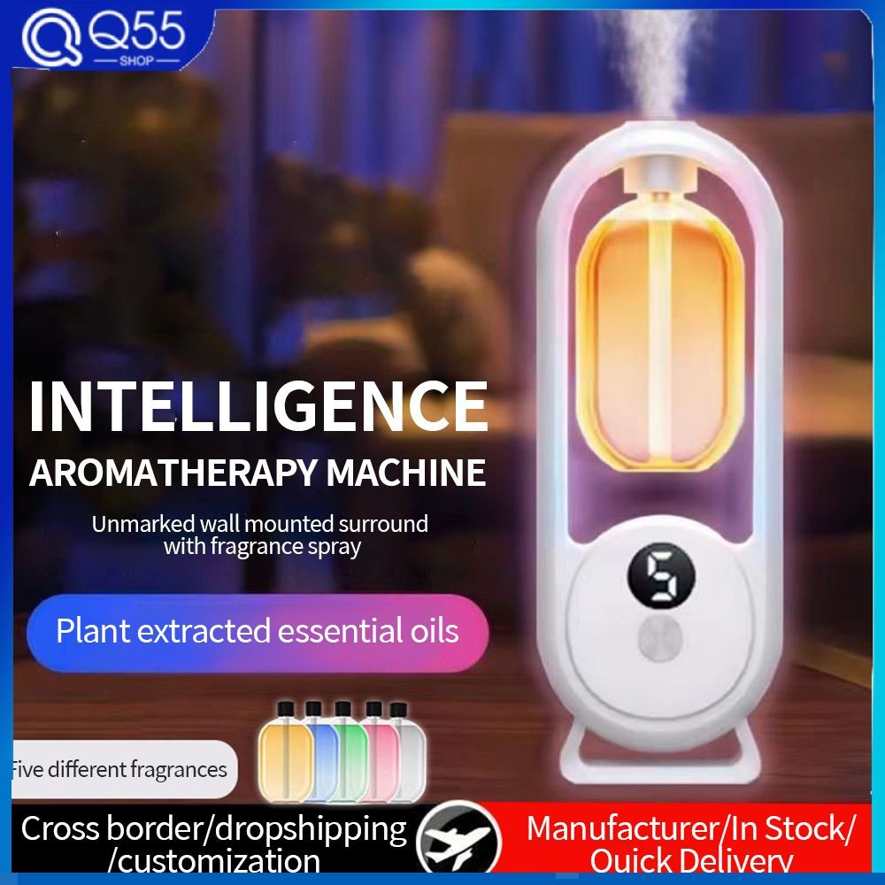 Smart Aromatherapy Humidifiers Digital Display Rechargeable Household ...
