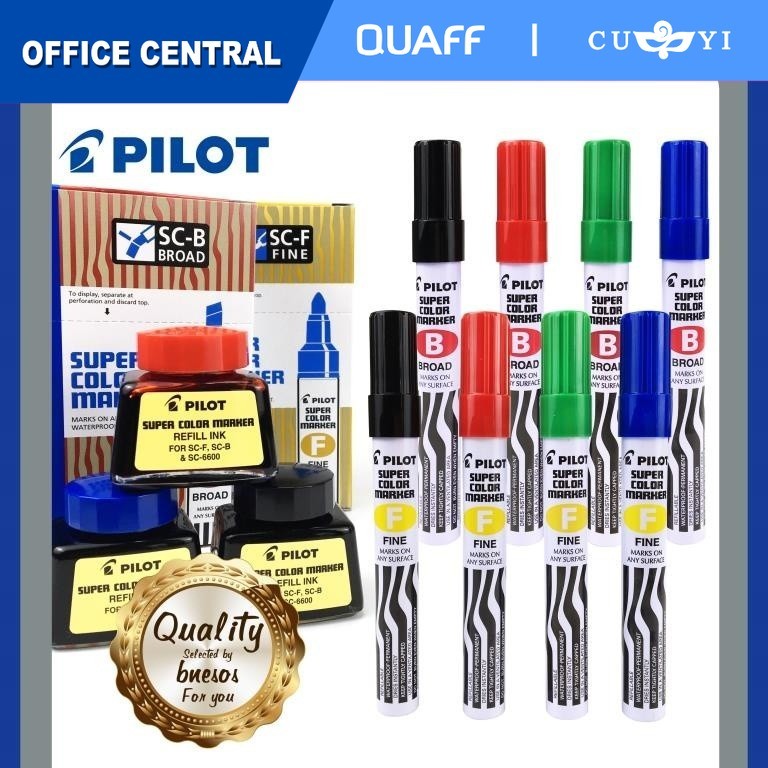 Pilot Permanent Marker Fine & Board Pilot Marker Refill Ink | OCT ...