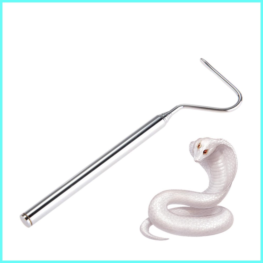 Snake Catcher Tongs Telescopic Snake Catcher Hook Snake Grabber Stick ...