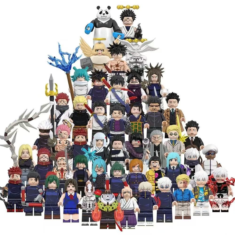 Anime Jujutsu Kaisen Action Figures Fushiguro Toji Gojo Satoru Itadori ...