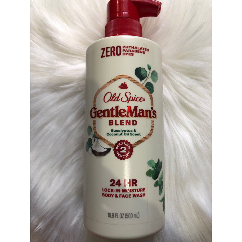 Old Spice Men's Body Wash GentleMan's Blend Eucalyptus and Coconut Oil, 500ml | Shopee Philippines