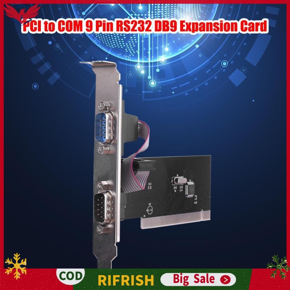 [Rifrish.ph] PCI Serial Port Card PCI to COM 9 Pin RS232 DB9 Desktop ...