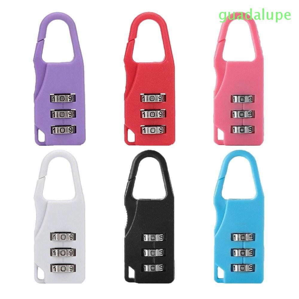 GUADALUPE1 Suitcase Combination Lock, Digit Anti-theft Mini Combination ...