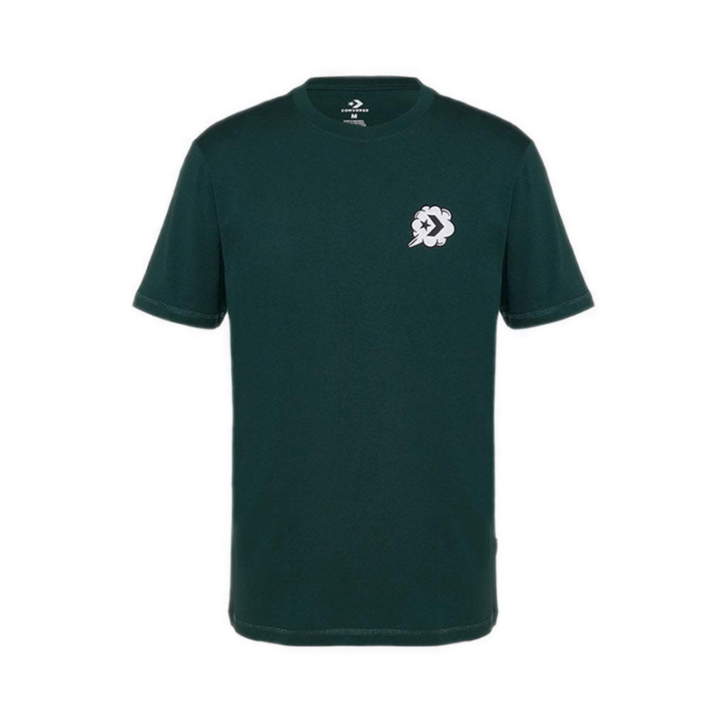 Converse Volcano Men's T-Shirt - Green Envy | Shopee Philippines