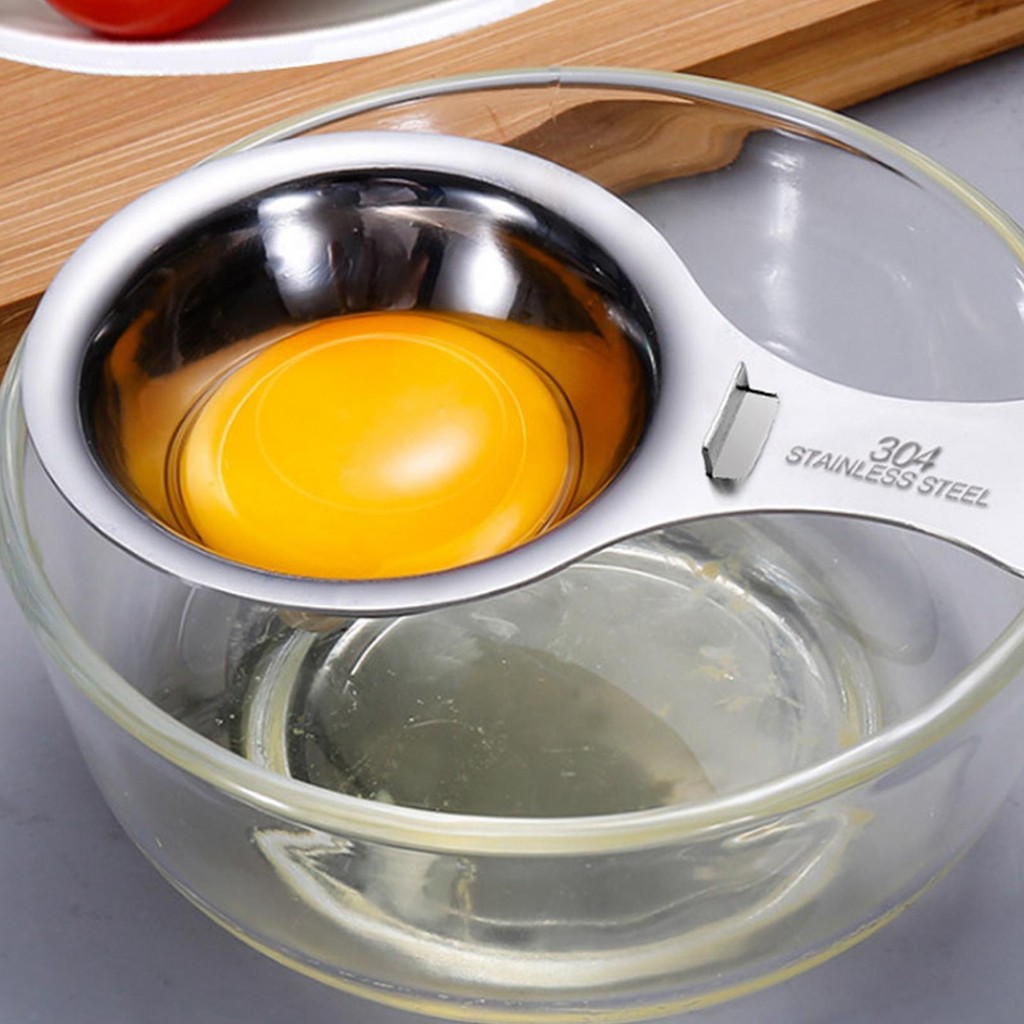 Egg Yolk and White Filter Egg Strainer Separator Spiral Structure Egg ...