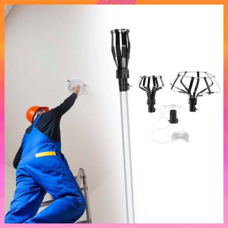 [Kloware2] Light Bulb Changer Extension Pole Compatible Safe Multi ...