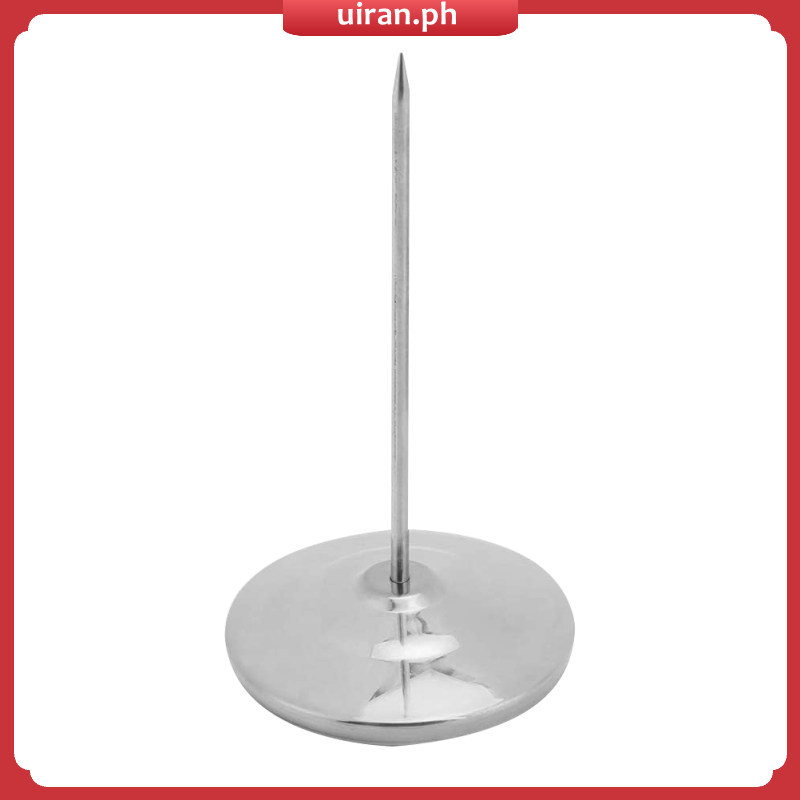 1pc Stainless Steel Menu Fork Invoice Receipts Spike for Bar Restaurant ...