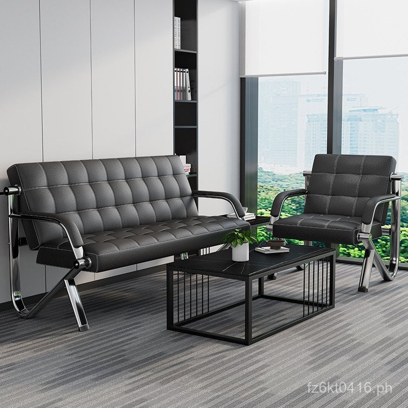 Modern Office Business Three-Seater Reception Area Sofa Set Office ...