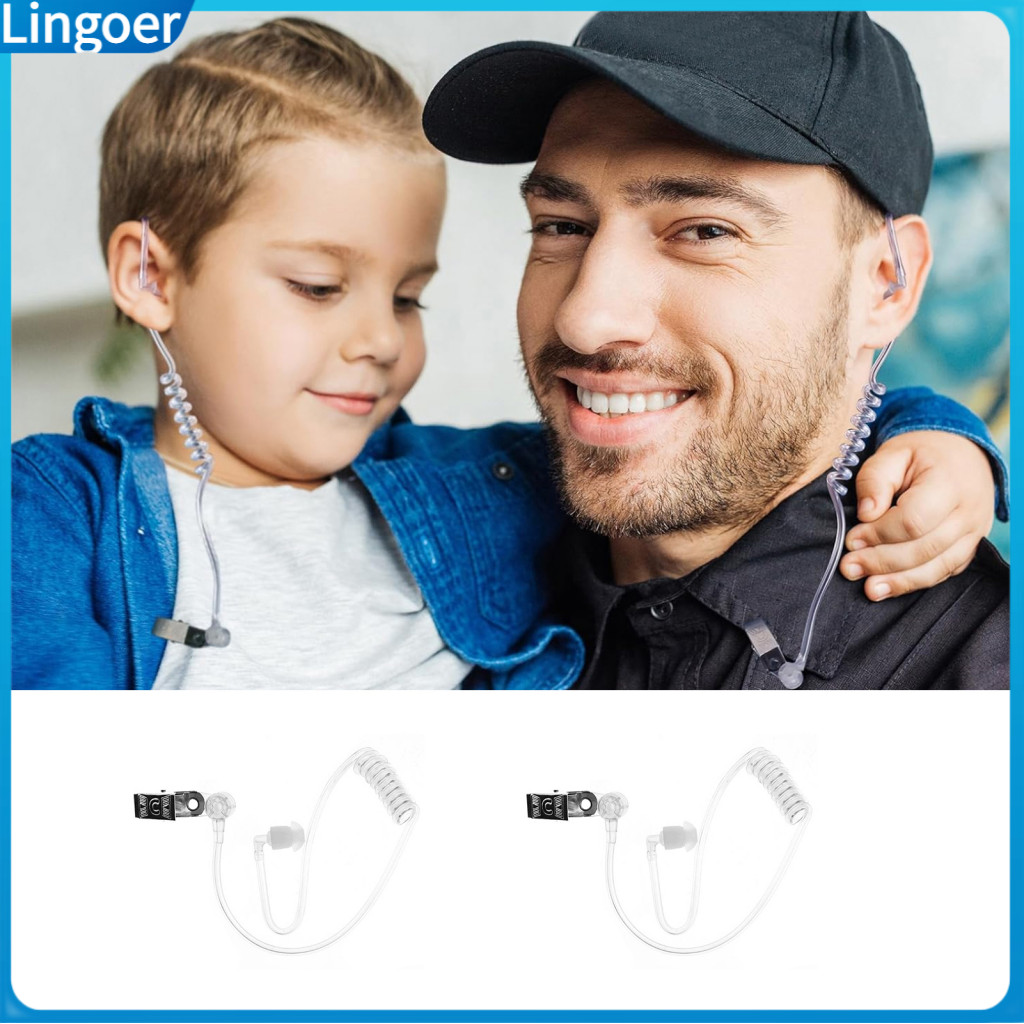 Lingoer| Agent Cosplay Earpiece Covert Agent Earpiece with Metal Clip ...