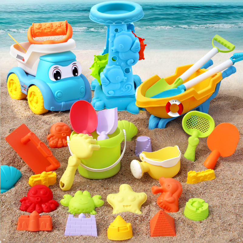 Hot Sale#Children's Beach Set Baby Toys Playing with Sand Beachcombing ...