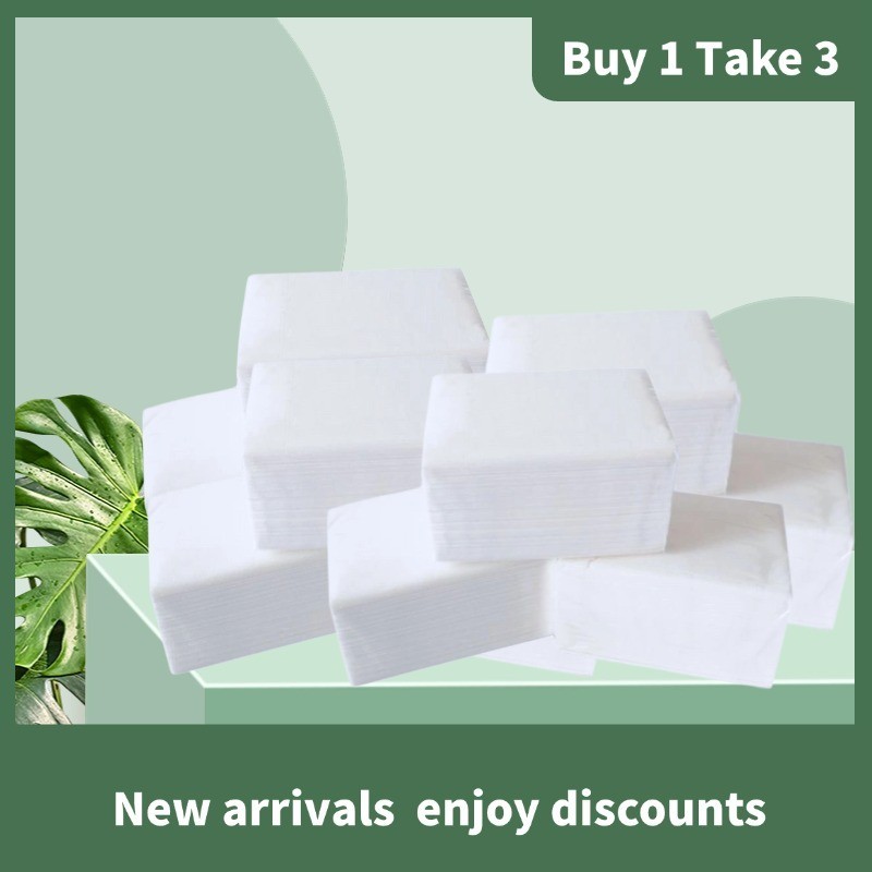 Buy 1 Take 1 Tissue Facial Organic Green Tea Tissue Paper Car Toilet ...