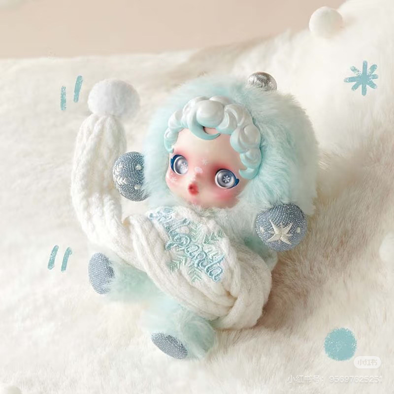 Popmart SKULLPANDA Winter Movement Series Winter Movement Series Doll ...