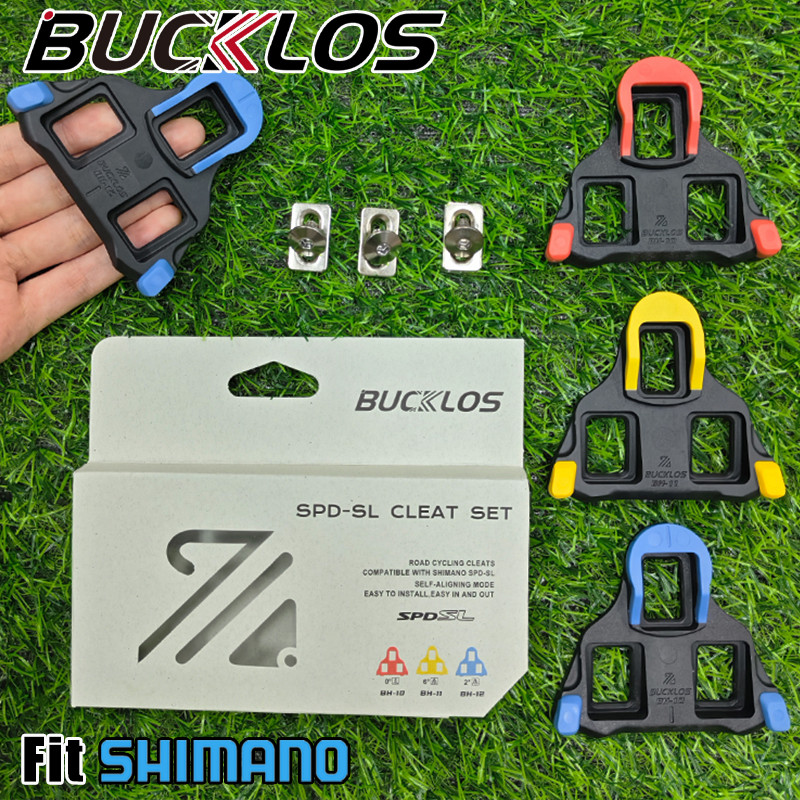BUCKLOS Cleats Attachment SPD-SL for Shimano Rb Attachment 0/2/6 Road ...
