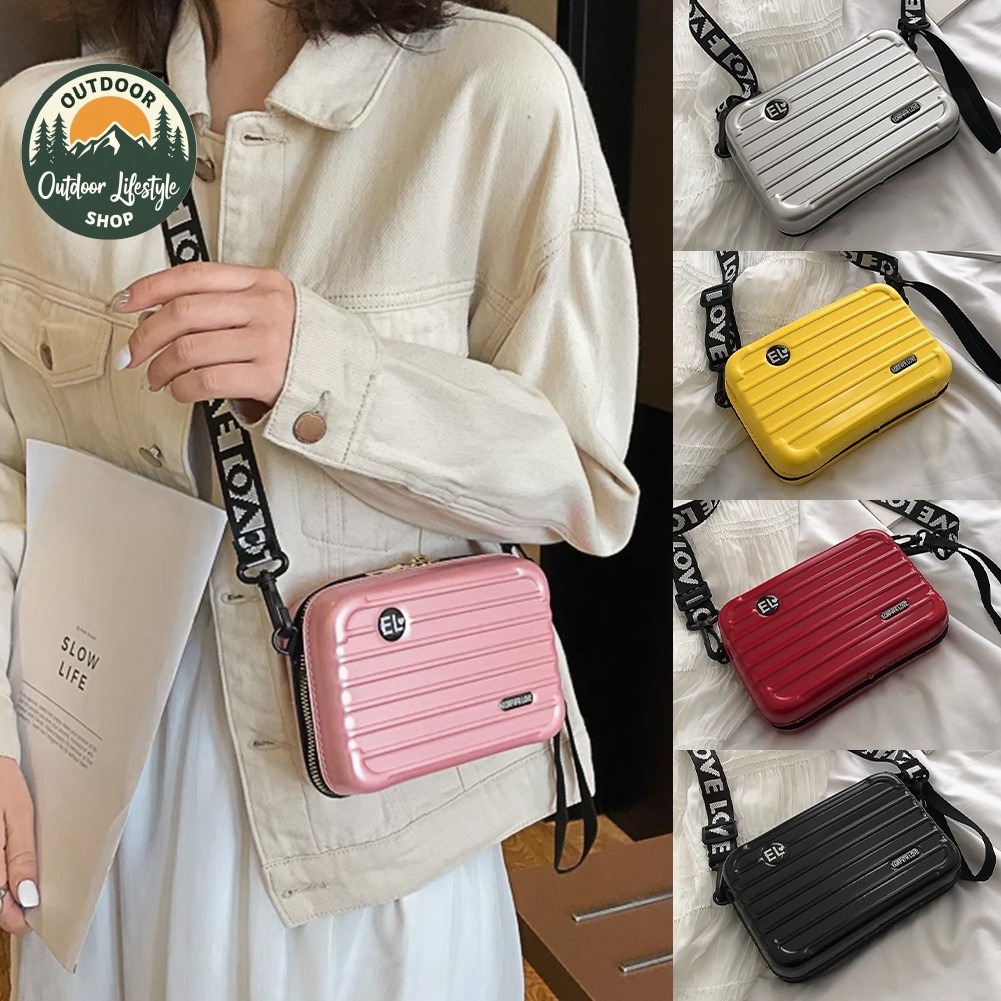 Hard Shell Mini Travel Bag Protective Hardshell Case Storage Bag ...