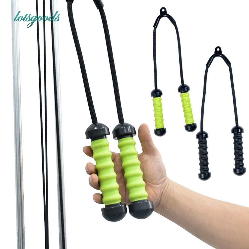 Tricep Rope with Handles Tricep Pull Down Attachment Ergonomic LAT Pull ...