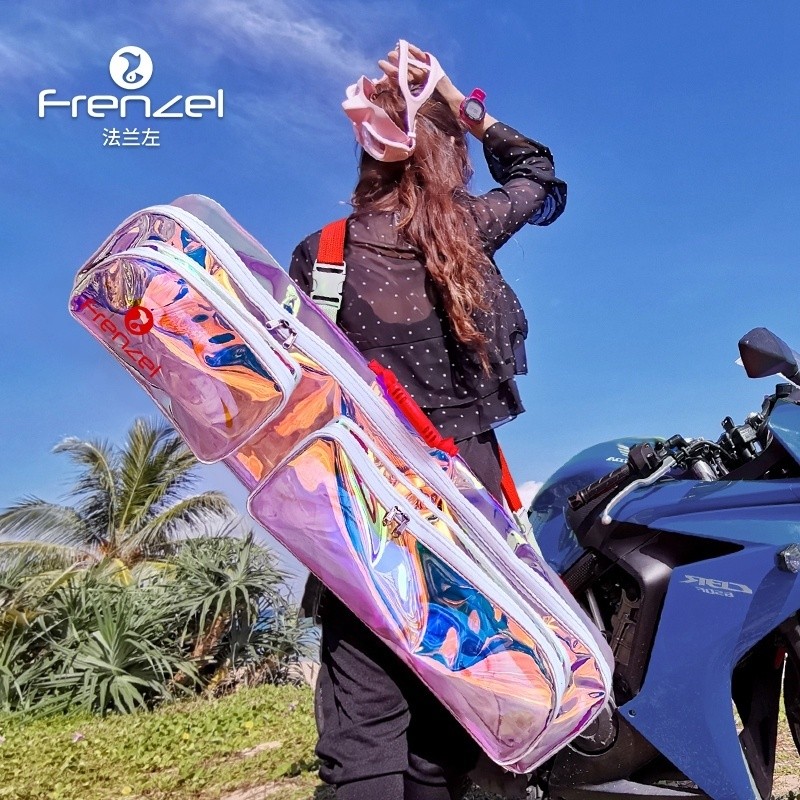 Frenzel FranzEL Freediving Long Fin Bag Chameleon Transparent ...