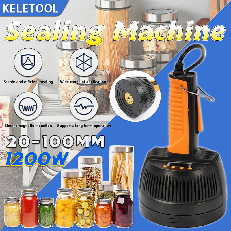 20-100mm Glass Bottles Electromagnetic Induction Sealing Machine 5 ...