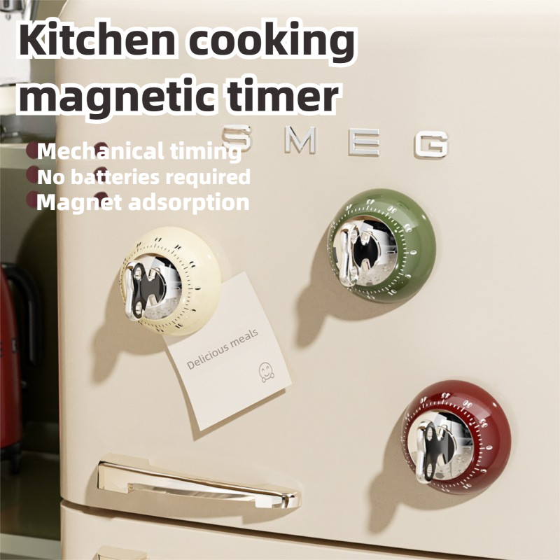 Magnetic Timer Kitchen Precision Countdown Timer Adhesive Desktop ...