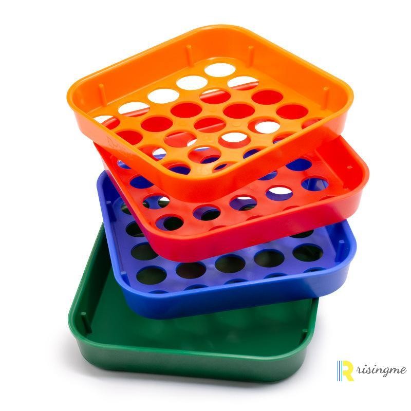 [Risingme] 1Set 4 Color-Coded Coin Sorting Trays, Colored Coin Sorter ...