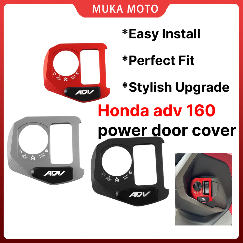 MUKA CNC Honda Adv 160 Accessories Adv 160 Switch Cover Electric Lock ...