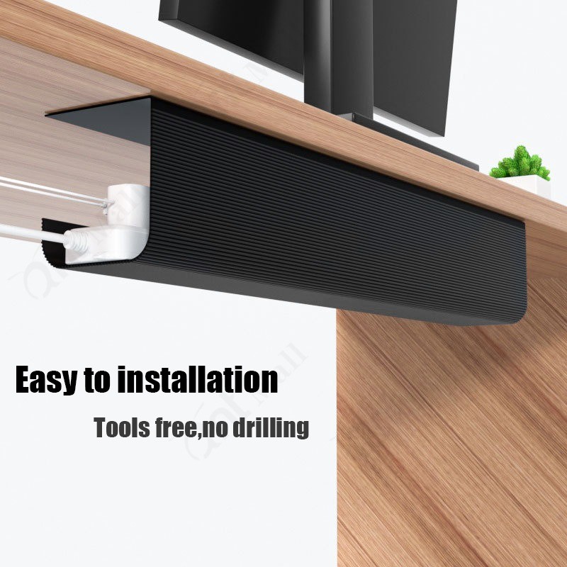 Cable Management Tray, Cord Organizer, PVC Cord Management Tray, No ...