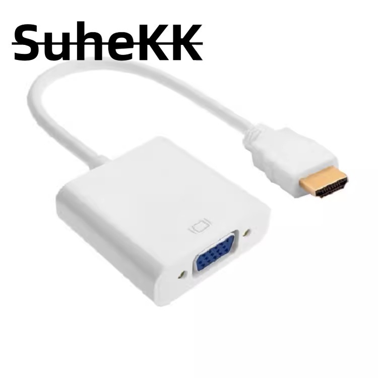 HDMI to VGA cable HDMI to VGA HD converter hdmi to VGA cable with audio ...