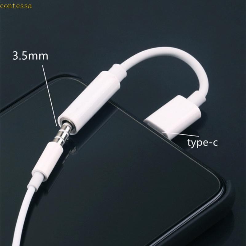 CON Mobile Phone Headphone Amplifier Type-C to 3 5mm Aux Cable for All ...