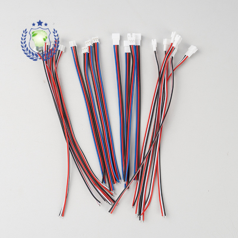 3P Flat cable PH2.0Male Connector Female Connector Terminal Wire Side ...