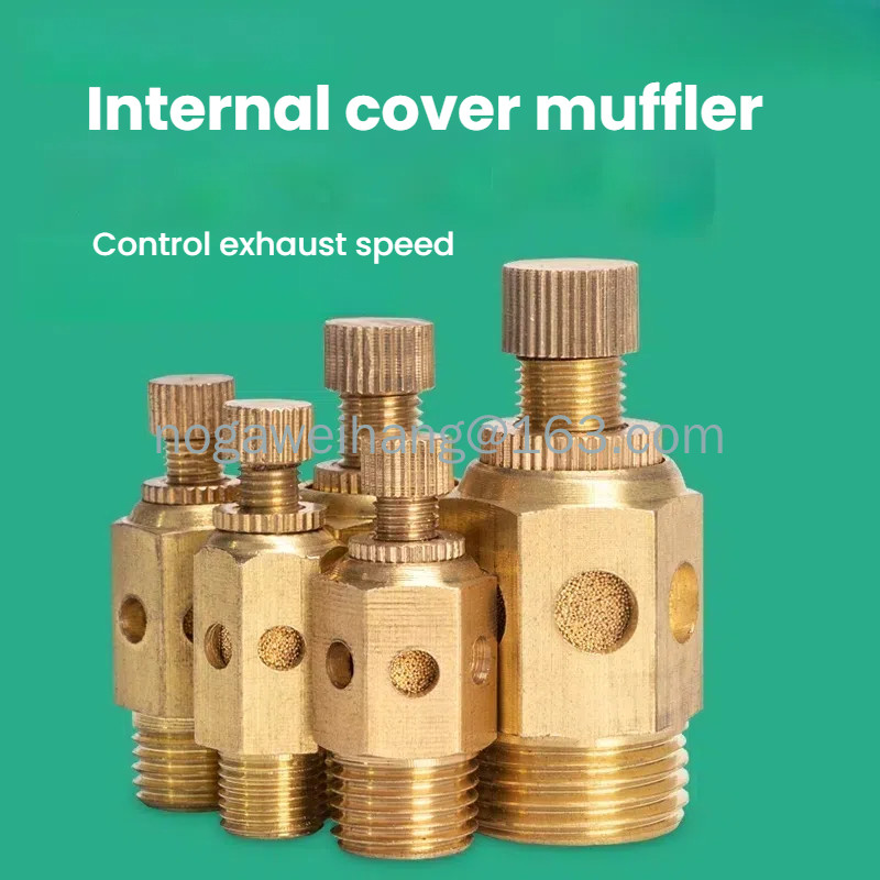 Inner hood muffler 1/8 1/4 3/8 1/2 electromagnetic control valve ...