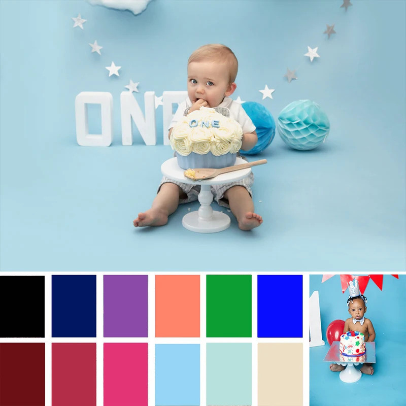 Solid Color Photography Backdrop Kids Adult Portrait Photo Background ...