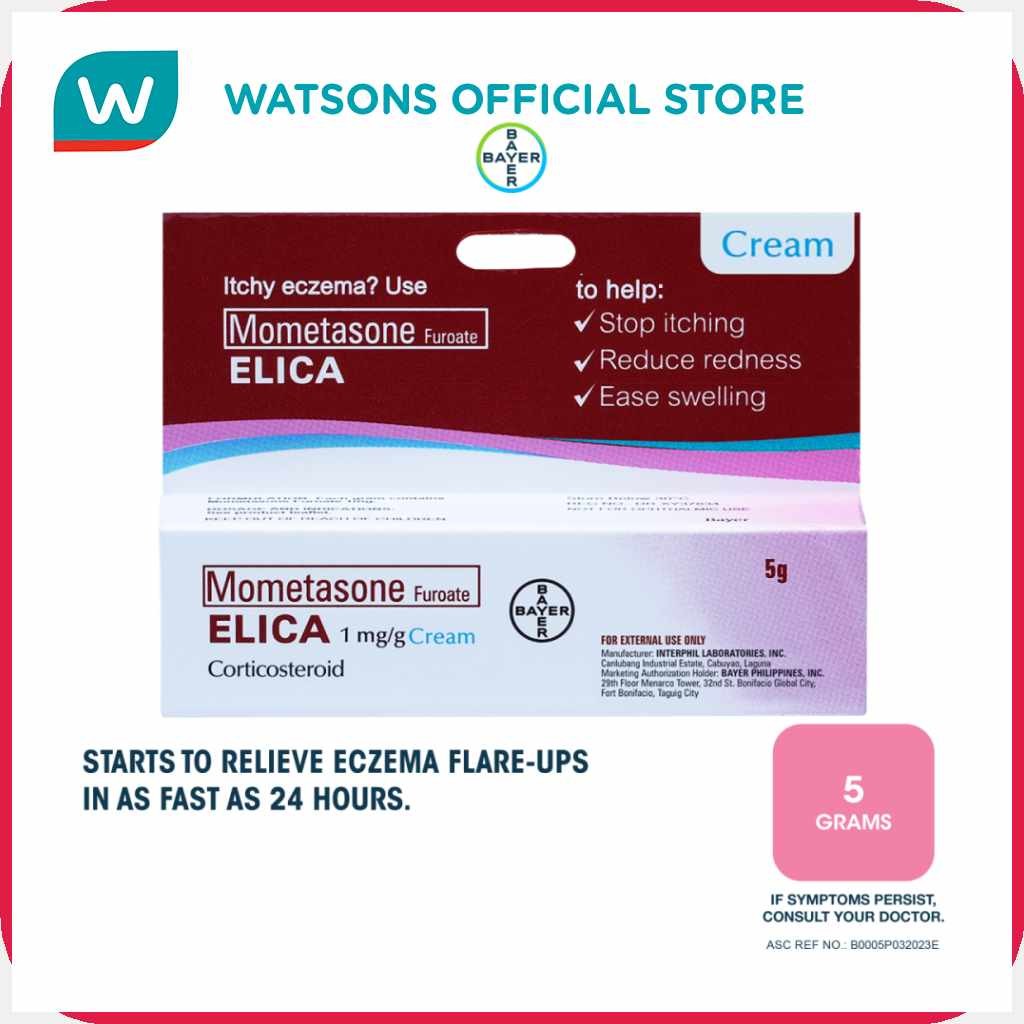 ELICA=et+Eczema=TF@Topical:i%Steroid`F&Cream`a&5g | Shopee Philippines