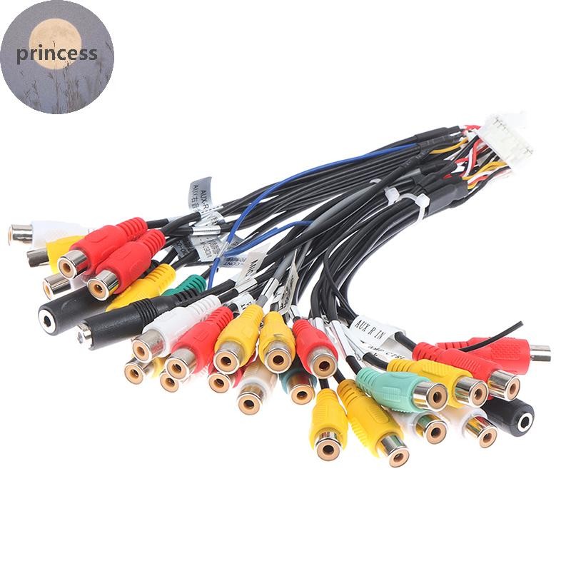 Princes Android radio Car Accessories RCA Output Wire Aux-in microphone ...