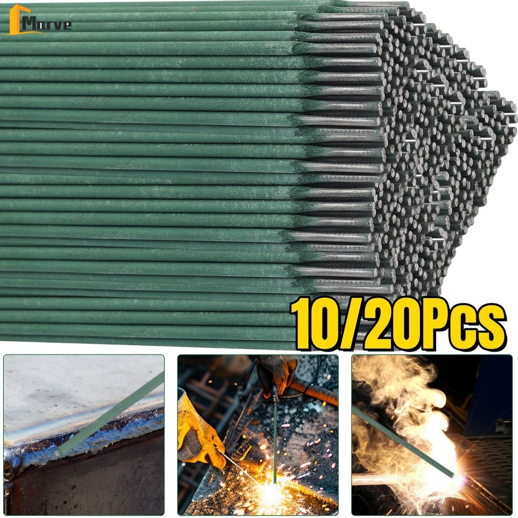 High Tensile Strength Green Skin Carbon Steel Welding Rod - Stable Dual ...