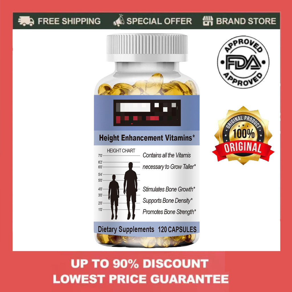 KIRK-LAND Height Growth Vitamins Grow Taller - Increase Bone Strength ...