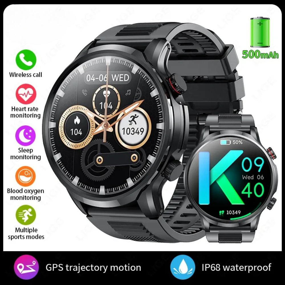 2025 Smart Watch 1.95 inch Large Screen Bluetooth Calling Health ...