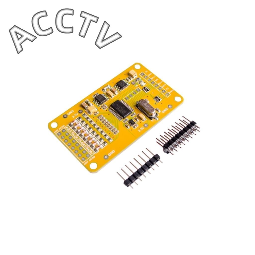 ADS1256 24 ADC8 road AD-precision ADC data acquisition module | Shopee ...