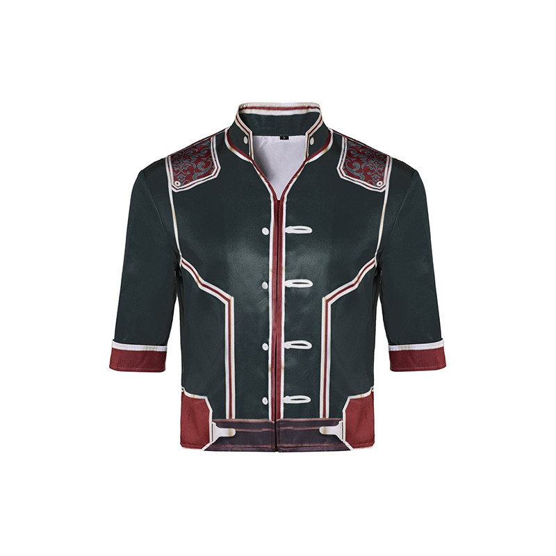 Arcane: League of Legends Season 2 Jayce Green Uniform Shirt Halloween ...