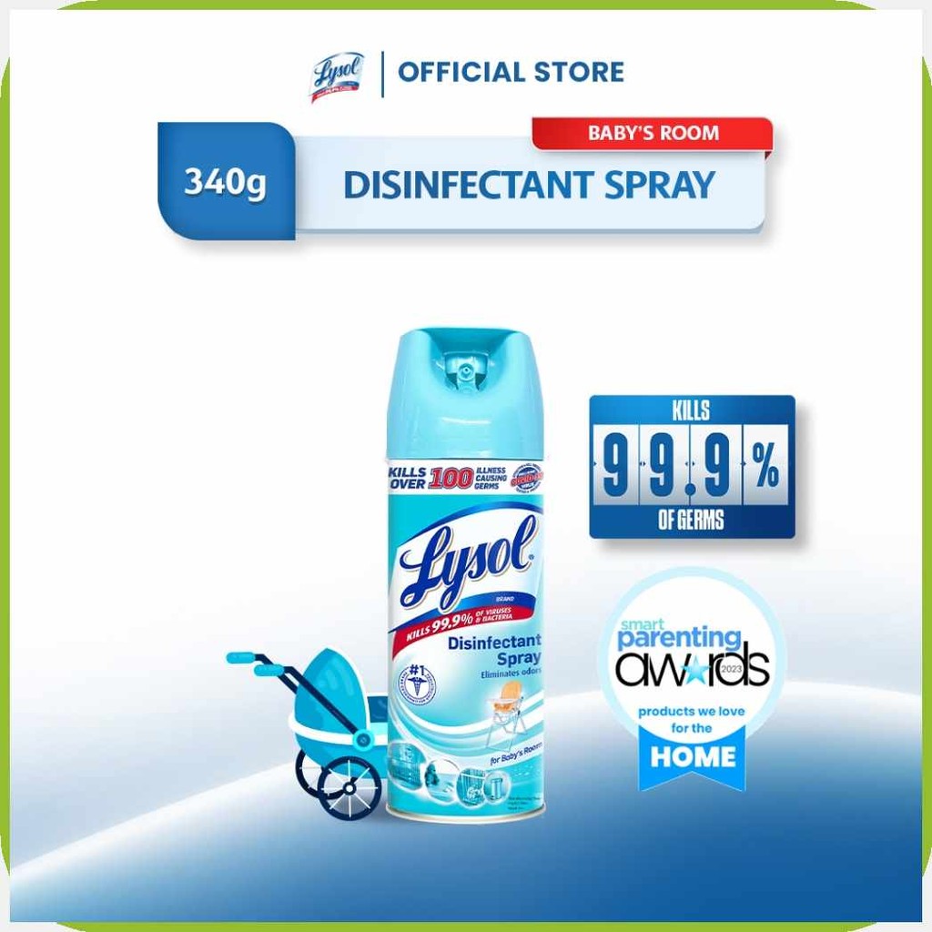 Lysol~K!Antibacterial}Y}Disinfectant}U)Spray}S)Cleaner}TB)Baby's}EO ...