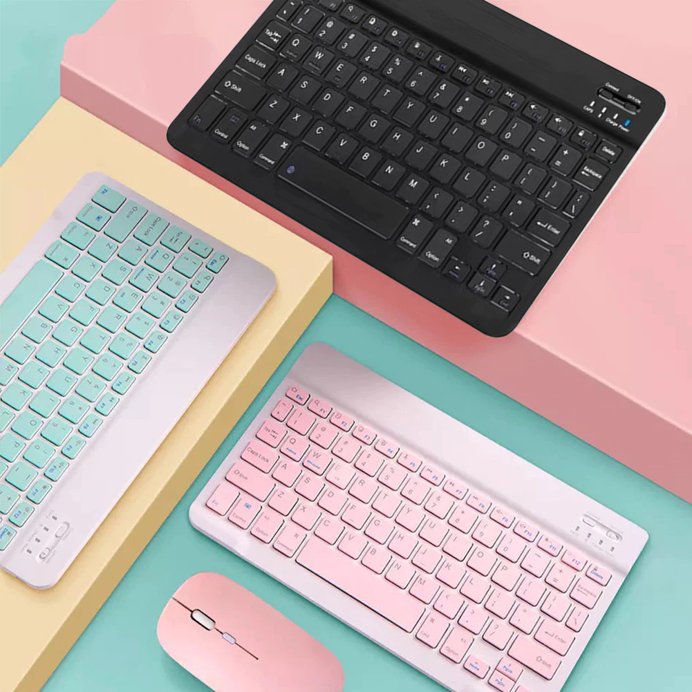 10 inch wireless Bluetooth mobile mini keyboard suitable for laptops ...