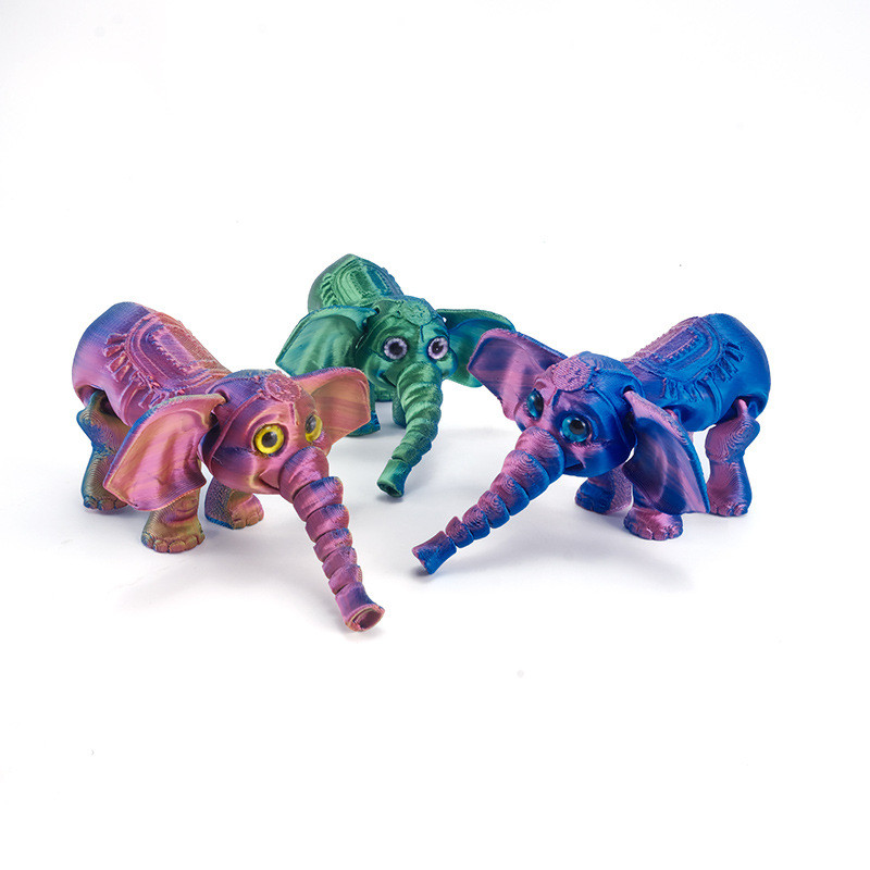 Children Gifts Toys Wholesale 3d printed toys Cute Dumbo Cartoon ...