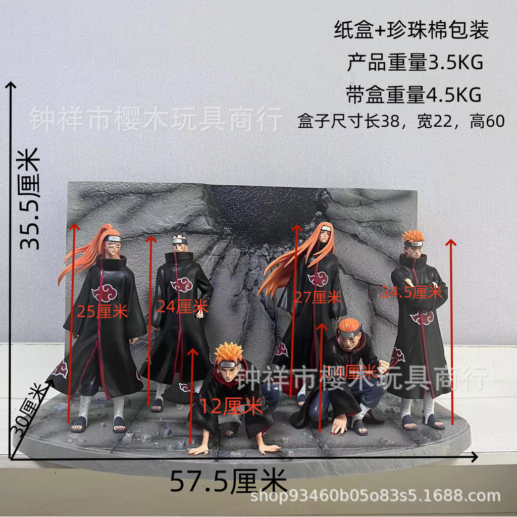 Naruto Fantasy Six Path Payne Naruto Payne Figure Figure Figure ...