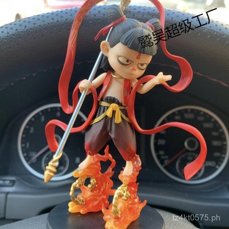 Classic New Limited Edition Figurine Nezha White Mold Material Resin 3D ...