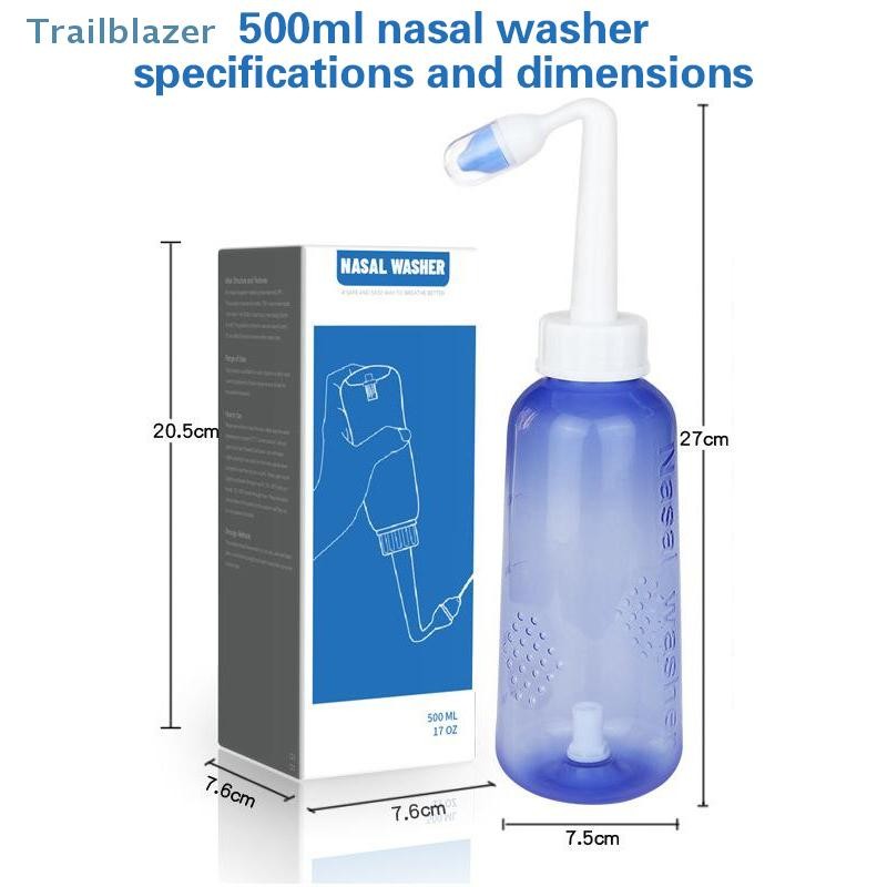 TBPH 300ml 500ml Nasal Irrigator Waterpulse Nasal Wash Cleaner Rinse ...