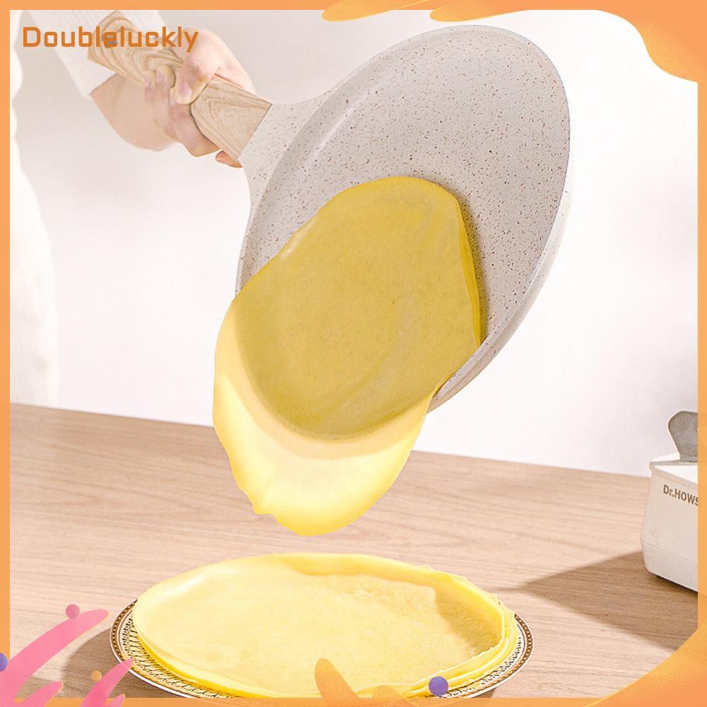 Non-Stick Egg Pan with Heat Resistant Handle Crepe Maker Pan Tortillas ...